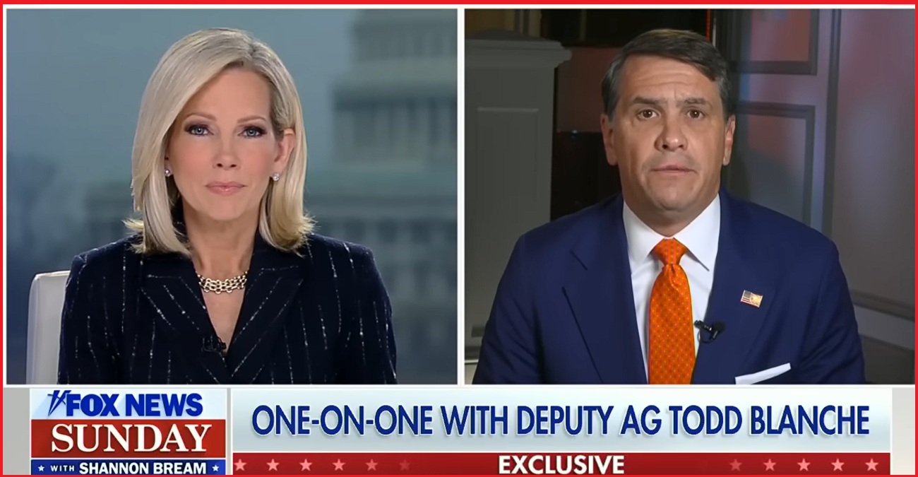 Sunday Talks – Deputy Attorney General Todd Blanche Discusses ...